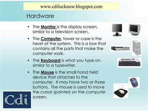 computer basics ppt