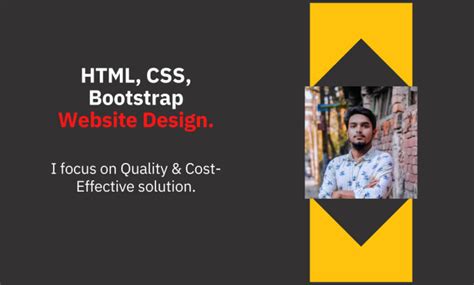 Design A Responsive Html Css Bootstrap Website For You By Emondurjoy46 Fiverr