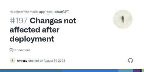 Changes Not Affected After Deployment Issue Microsoft Sample App Aoai Chatgpt Github