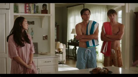 Auscaps Gavin Casalegno And Christopher Briney Shirtless In The Summer