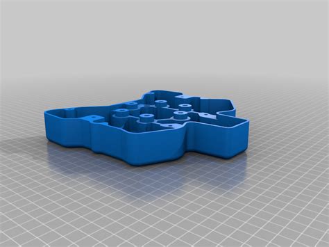 wheel button plate for sim racing simucube wireless by lebois