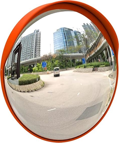 80cm Safety Convex Mirror For Driveway Wide Angle View Blind Spot