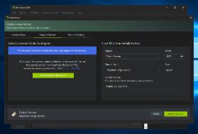 Screenshots MC Server Soft Free Minecraft Server Wrapper UI For Windows