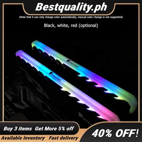 Rgb Ram Heatsink Ddr Ddr3 Ddr4 Memory Heat Spreader Cooler For Desktop