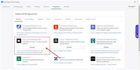 How To Connect Parcelpanel And Klaviyo Via Api