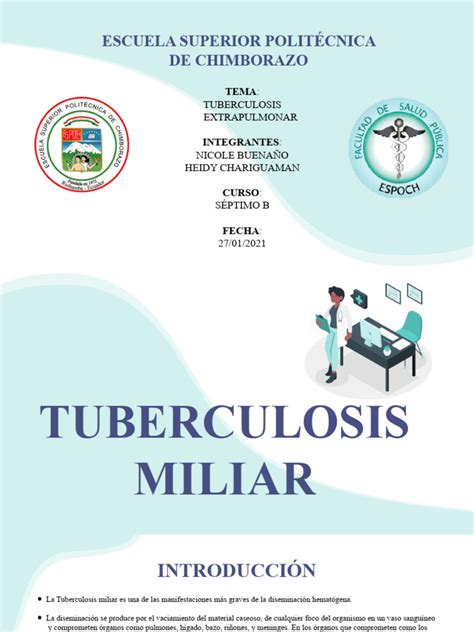 Tuberculosis Extrapulmonar | PDF | Tuberculosis | Medicina CLINICA