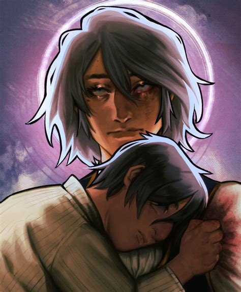 Gro E Schwester Kleiner Bruder Id Ace Attorney Fanart A Digitally Painted Image Of An Adult