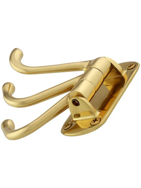 Heavy Duty Solid Brass Swivel Hook House Of Antique Hardware
