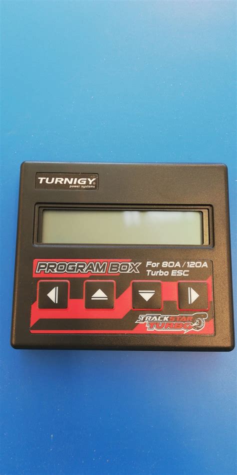 Turnigy Trackstar Turbo And Waterproof Esc Programming Box Rc Shop Kessler
