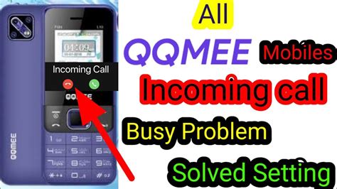 Make Online Qqmee Mobile Incoming Call Setting Make Online Setting Youtube
