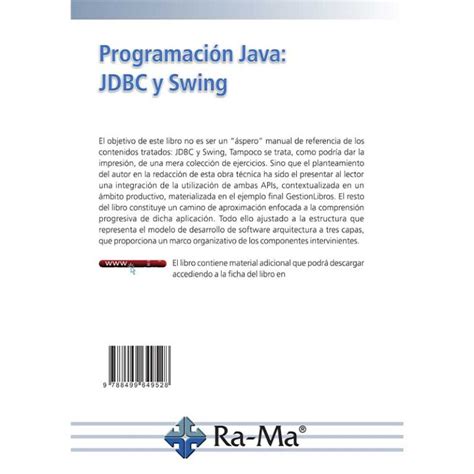 Programación Java Jdbc Y Swing Alfaomega Argentina