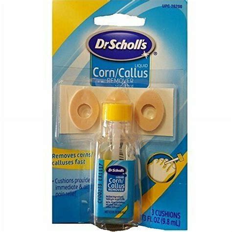 Dr Scholls Corncallus Remover Liquid 033 Oz
