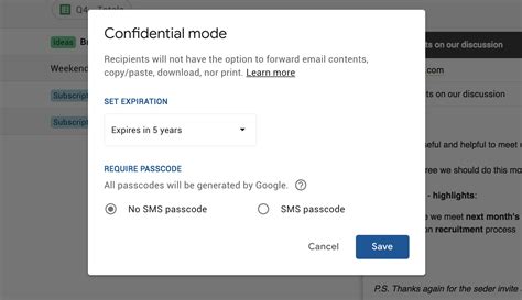 Gmail Vai Ganhar Emails Com Data De Expiração Em Modo Confidencial Aberto Até De Madrugada
