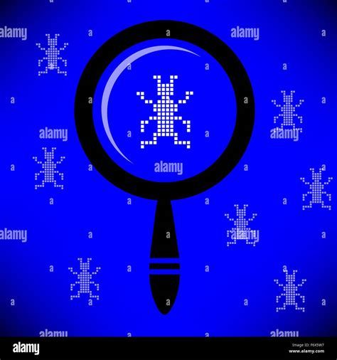 Software Testing Concept Computer Virus Stock Vector Image And Art Alamy