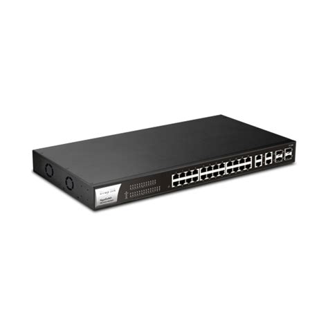 Switch Draytek Vigor G1282 24 Port 10 100 1000 Mbps Sfp