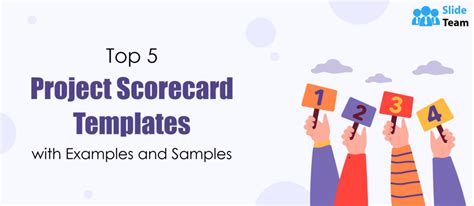 Top Project Scorecard Templates With Examples And Samples