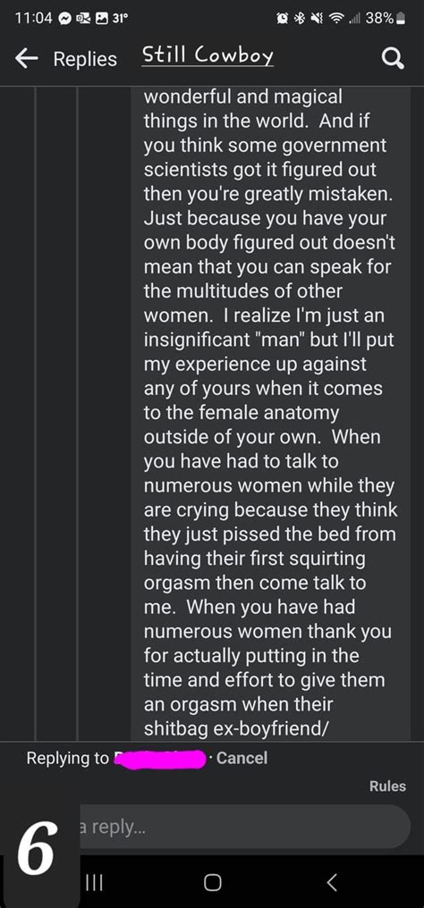 Cowboy Man Knows More About Female Orgasms Rbadwomensanatomy