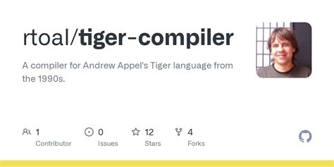 Github Rtoaltiger Compiler A Compiler For Andrew Appels Tiger