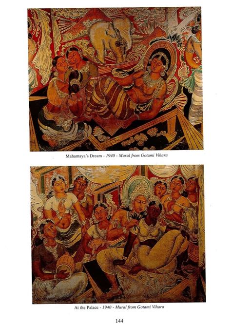 6 Mural At The Gothami Viharaya By George Keyt Pulse