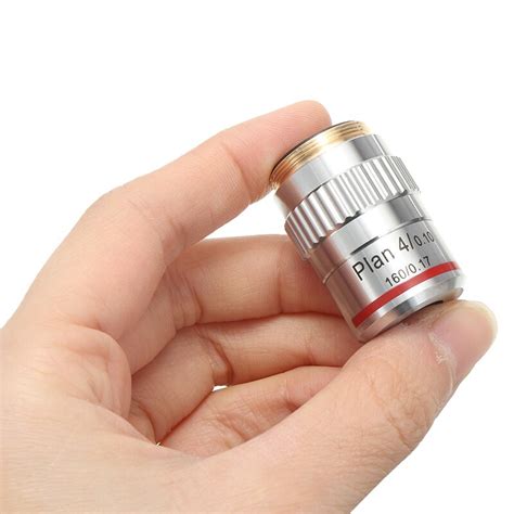 4x Din Standard Objective Lens Plan Achromatic Mic Grandado