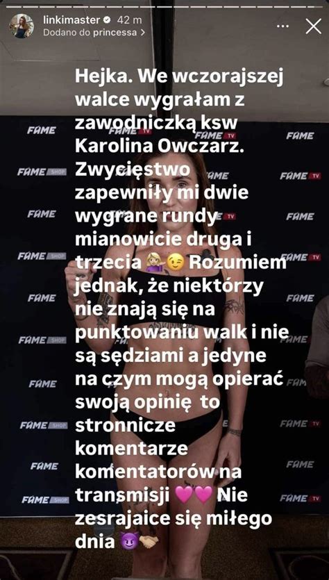 Niesłusznie Wygrała Z Zawodową Bokserką Wulgarna Reakcja Linkiewicz Pudelek