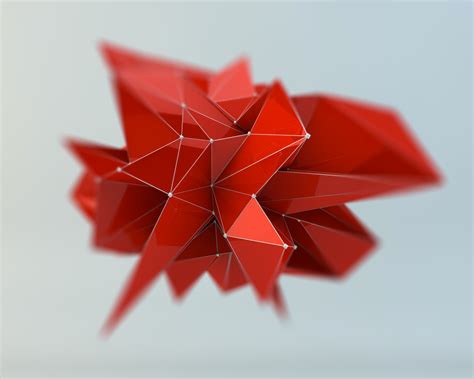 Polygon Reduction 10 Images Behance