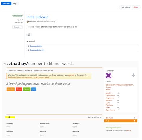 simple steps to create your first laravel package