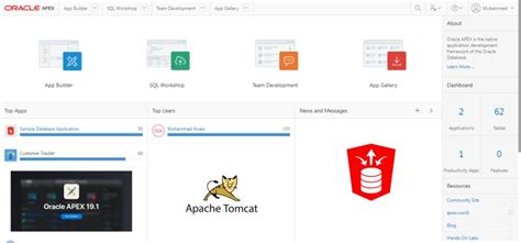 Muhammad Awais Bajwa On Linkedin Oracleapex19 Oracleords Ords Apex Tomcat Apexdevelopment