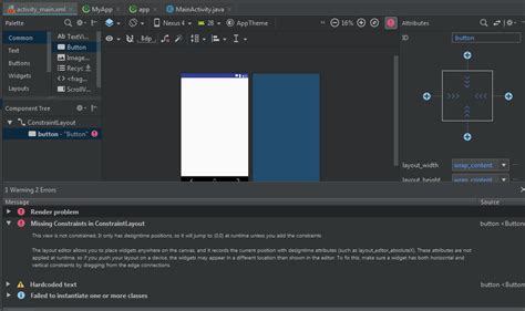 Failed To Load Appcompat Actionbar With Unknown Errorandroid Studio 3