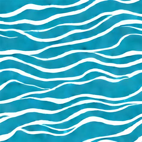 ocean waves horizontal vector 2d graphic · creative fabrica