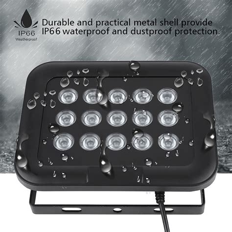 Dc 12v 15pcs Ir Infrared Leds Array Light Ip66 Waterproof Night Vision For S Snt Ebay