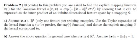 Problem Points In This Problem You Are Asked Chegg