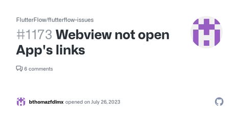 Webview Not Open App S Links Issue FlutterFlow Flutterflow Issues GitHub