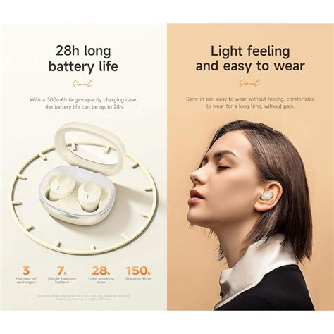 HOCO EQ True Wireless In Ear Earbuds TWS Water Resistant Clear Calls With Stereo Sound