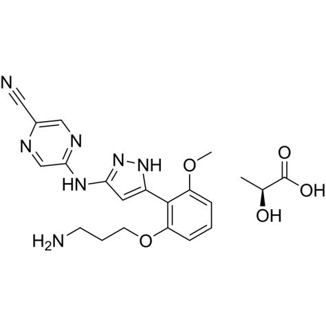 Prexasertib Lactate Ly2606368 Lactate Chk1 Inhibitor Medchemexpress