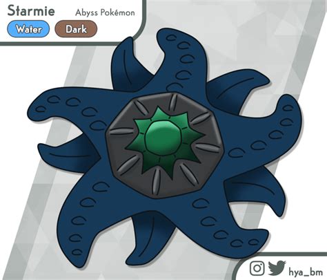 Oc Spooky October Regional Form Starmie Rpokemon