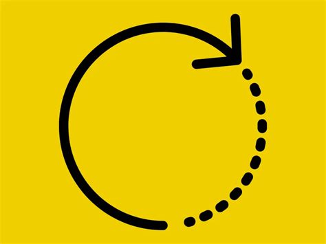 Counter Dotted Clock Wise Arrow Logo Template Png Vector In Svg Pdf