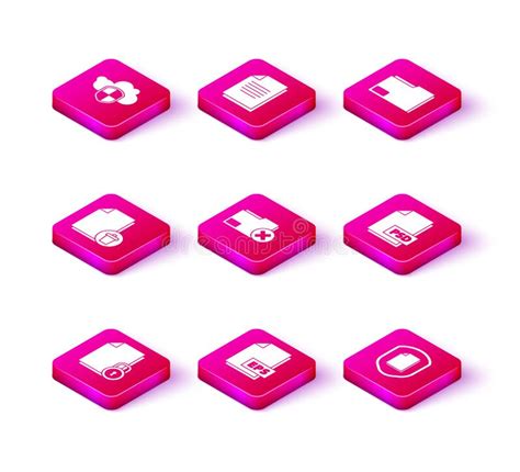 Set Document And Lock Eps File Document Delete Folder Protection Concept Psd And Icon