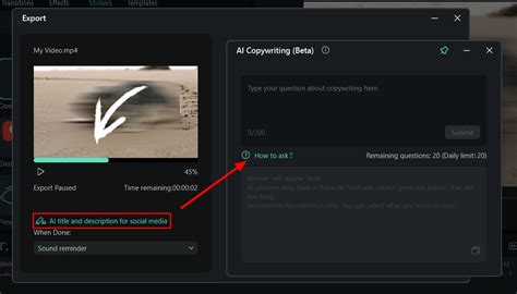 Ai로 스크립트 만들기 Ai 카피라이팅 필모라 가이드