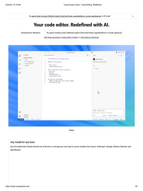 Visual Studio Code Code Editing Redefined Pdf
