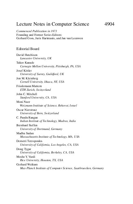 Pdf Distributed Computing And Networking