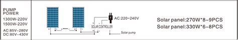Difful Solar Submersible Pump Wide Voltage Controller 3 Inch S S