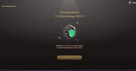 Vivek Kushwaha On Linkedin Dsa Leetcode Codingjourney Milestone