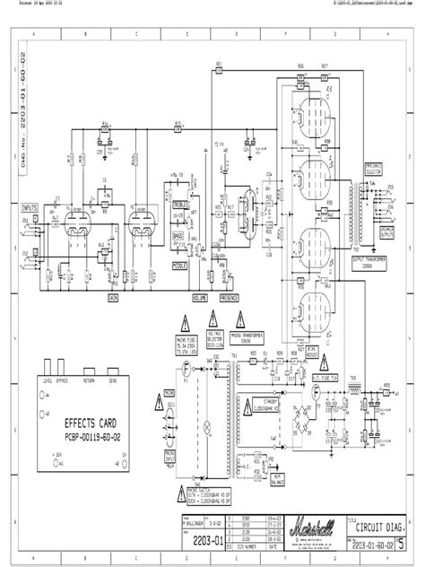 Marshall 2203 Reissue Schematic Pdf