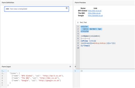Allow Tables Defined In Markdown On Forms To Be Styled User Feedback Camunda Forum