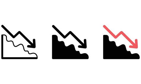 Financial Decline And Loss Represented By Graphs And Charts Showing
