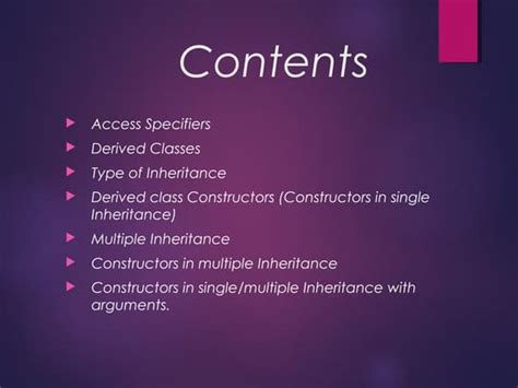 access specifier ppt