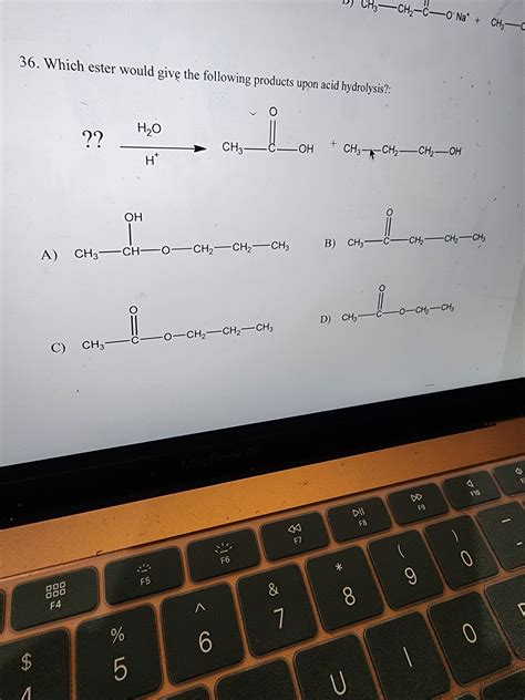 [Solved] . 35. The products of the following reaction are 14 O CH3 -CH2 O... | Course Hero