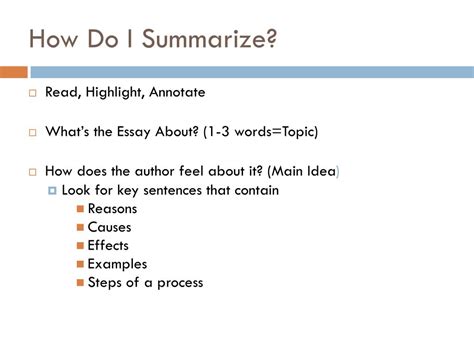 Ppt Summarizing And Responding Powerpoint Presentation Free Download