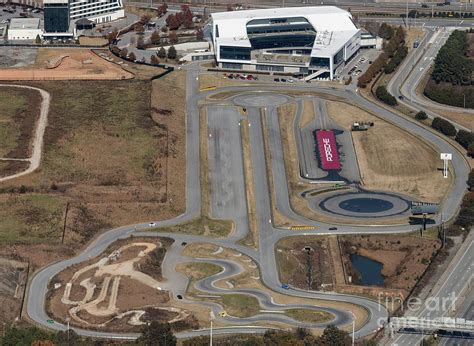 Porsche Experience Center Atlanta Aerial Photograph By David